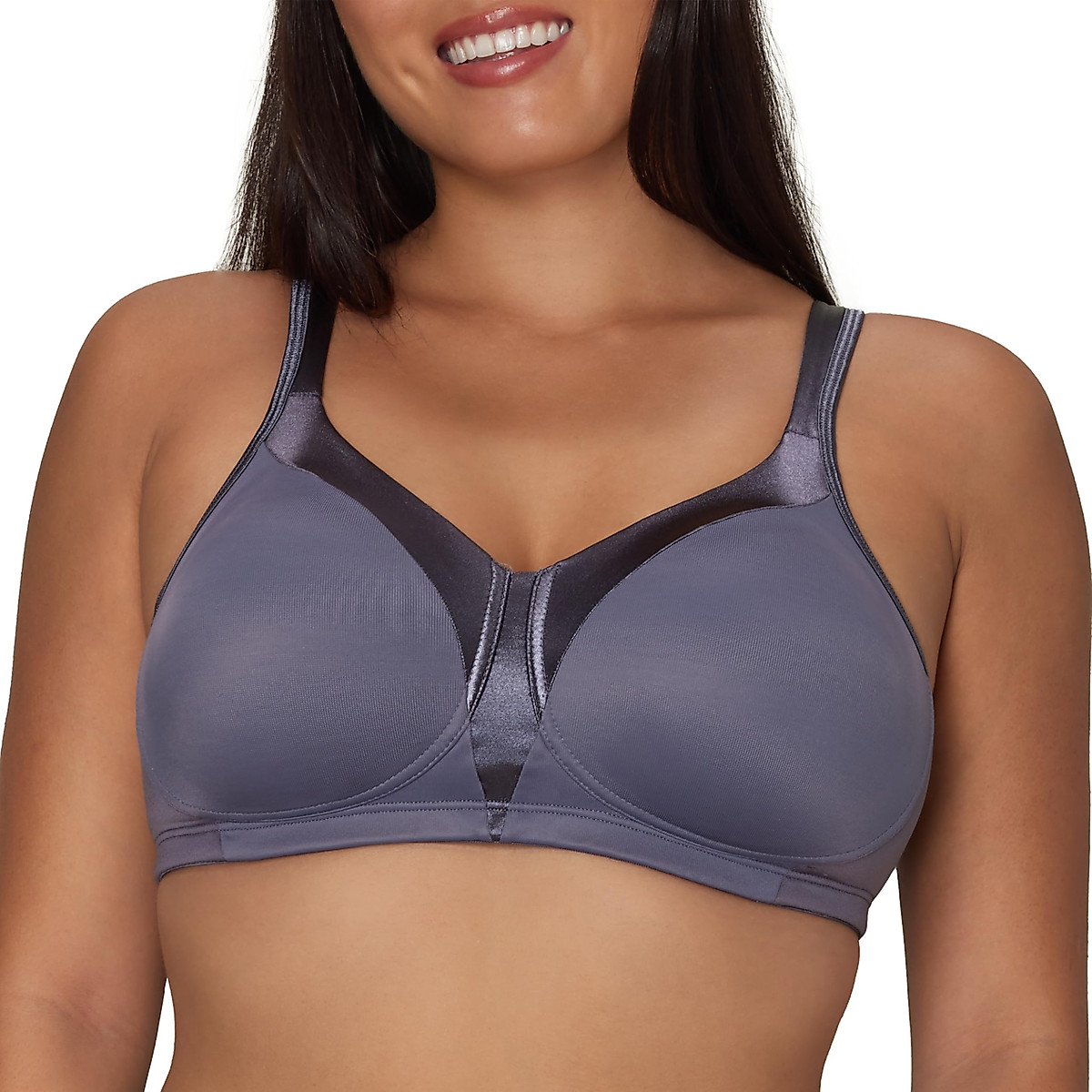Playtex womens 18 Hour Silky Soft Smoothing Wireless Us4803, Available in Single and 2-pack Bras, Private Jet, 38DD US