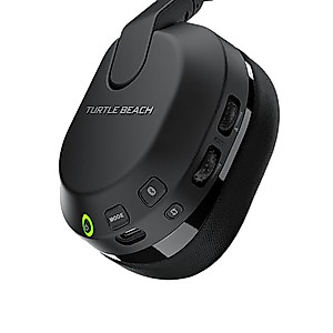 Turtle Beach Stealth 600 Wireless Multiplatform Amplified Gaming Headset for PC, PS5, PS4, & Mobile – Bluetooth, 80-Hr Battery, Noise-Cancelling Flip-to-Mute Mic, Waves 3D Audio –Black