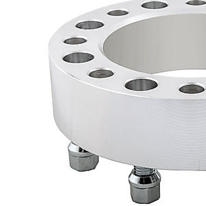 DCVAMOUS 4PC 8x170 Wheel Spacers 2 Inch with 14x2 Studs Compatible with Ford 8 Lug for 1999-2016 F250 F350 & Super Duty (Truck must be with M14x2 Lugs) | 1999-2002 Excursion