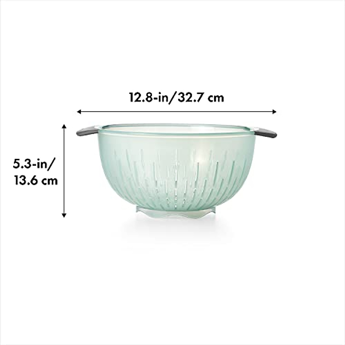 OXO Good Grips 5 Quart Colander in Sea Glass