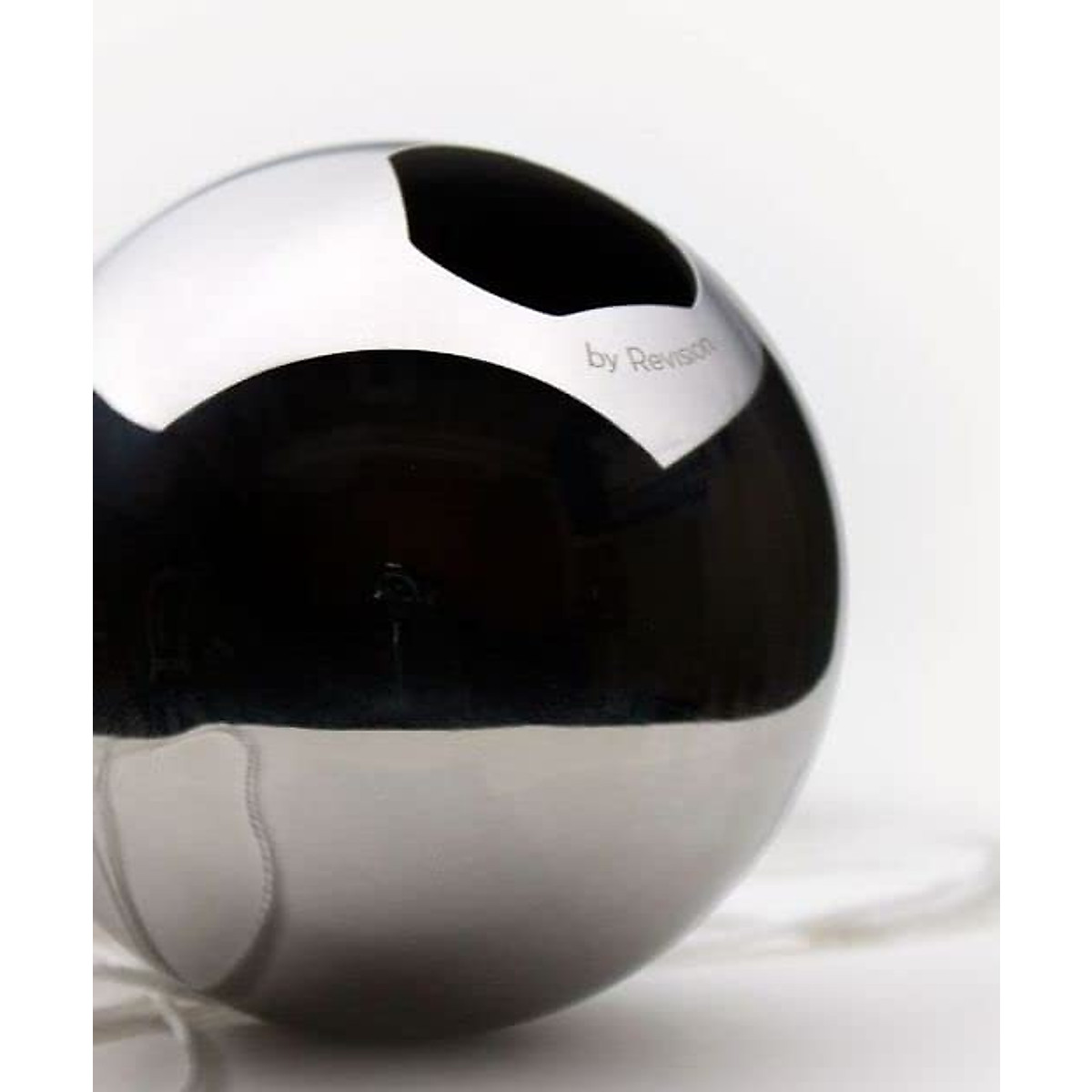 Convex Bottle Opener by Revision - Luxury Mirror Polished Stainless Steel - Unique Spherical Design - Durable & Decorative - Ideal for Home Bar, Gift for Beer Lovers