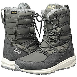 Jack Wolfskin Women's Nevada Texapore High Hiking Shoe Boot, Dark Grey/Light Grey, 9.5