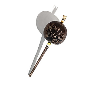 Peruvian Amazon Gourd Rattle - Four Directions Medium