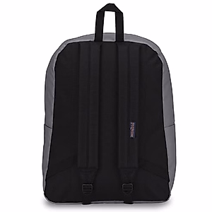 JanSport SuperBreak One Backpacks - Durable, Lightweight Bookbag with 1 Main Compartment, Front Utility Pocket with Built-in Organizer - Premium Backpack, Graphite Grey