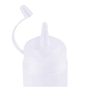 Anyumocz 12 Pack 8 oz Plastic Squeeze Bottles Multipurpose Squirt Bottles for Ketchup,Condiments,BBQ Sauce,Dressing,Barbecue,Grilling,Crafts,Syrup and More