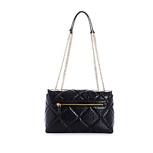 GUESS Dilla Convertible Crossbody Flap, Black