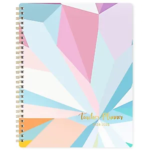 2024-2025 Teacher Planner - Teacher Lesson Planner 2024-2025, July 2024 - June 2025, 8" x 10", Weekly & Monthly Lesson Plan Book for Teachers