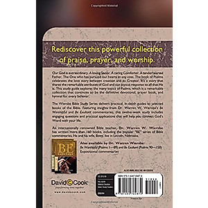 The Wiersbe Bible Study Series: Psalms: Glorifying God for Who He Is