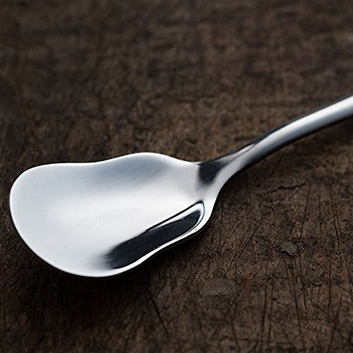 WARMBUY Small Stainless Steel Ice Cream Spoon Coffee Spoons Dessert Spoons, Set of 10