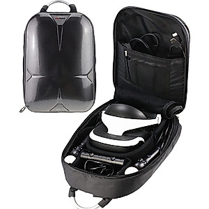 Navitech Rugged Grey VR Backpack Compatible with The Playstation VR2 Headset