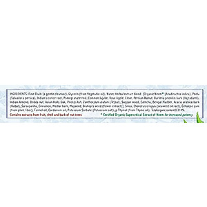 Auromere Ayurvedic Herbal Toothpaste, Cardamom Fennel, Foam Free - Vegan, Natural, Non GMO, SLS Free, Fluoride Free, Gluten Free, with Neem & Peelu (4.16 oz), 2 Pack