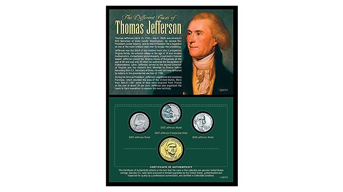 Explore Jefferson's Legacy: Coin Collection
