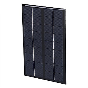 Biitfuu 3W 9V Mini Solar Panel Module for DIY Solar Light Phone Battery Charger Portable DIY Polycrystalline with High Efficiency