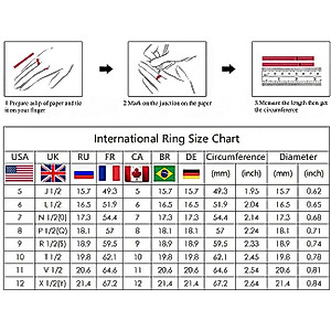 STARCHENIE 925 Sterling Silver Cross Ring for Women Size 6