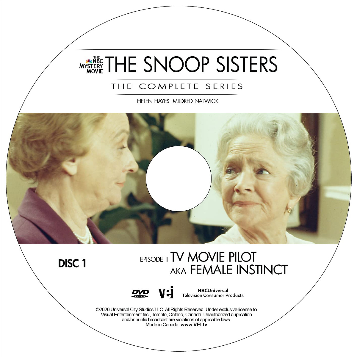 The Snoop Sisters: The Complete Series. Bonus: RARE TV Movie: Do Not Fold, Spindle or Mutilate