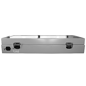 Premiere Large Slide Warmer with a hinged Aluminum Lid, Digital Temperature Control, and Easy Cord Removal for Cleaning, 66 Slide Capacity