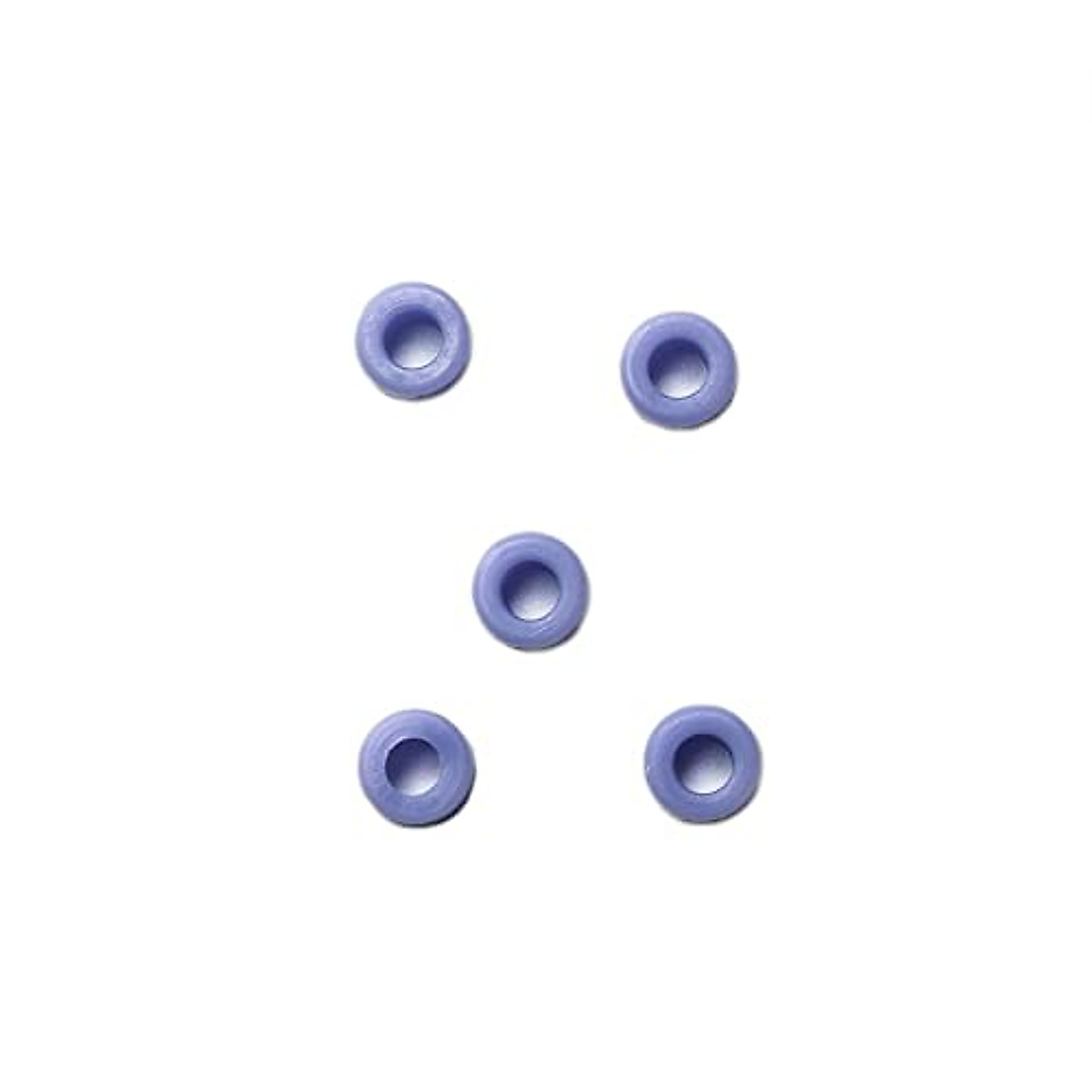 SNAWOP Dental Color Code Rings Multi-Colors Autoclavable Silicone Hygiene Instrument for Dentist (S, Purple)