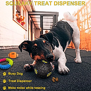 Dog Puppy Toys, Value Puppy Chew Toys for Med to Small Dogs with Interactive Dog Rope Toys, Dog Treat Dispenser Ball, Dog Squeak Toys, Tug of War Toys for Fun and Teeth Cleaning Dog Chew Toys(20 Pack)