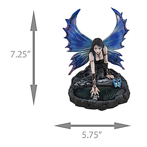 Nemesis Now Immortal Flight Fairy Figurine, Blue, 18.4cm