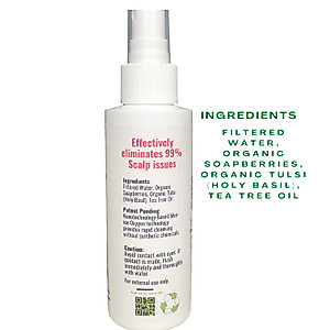 Herbal Dermatitis Dry Shampoo, Itchy Scalp Folliculitis Solution with Leave-In Tea Tree Oil Anti-Dandruff Conditioner for Men and Women. Safe and Effective for Sensitive Skin and Scalp.