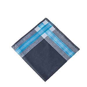 Men's Handkerchiefs,100% Cotton 6 Piece Gift Set