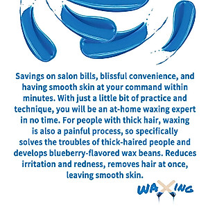 Waxing Kit for Women Men, LEMONTRA Wax Warmer with Hard Wax Beads for Hair Removal, Wax Kit for Brazilian Bikini, Home Wax Machine for Eyebrow, Leg, Armpit, Facial