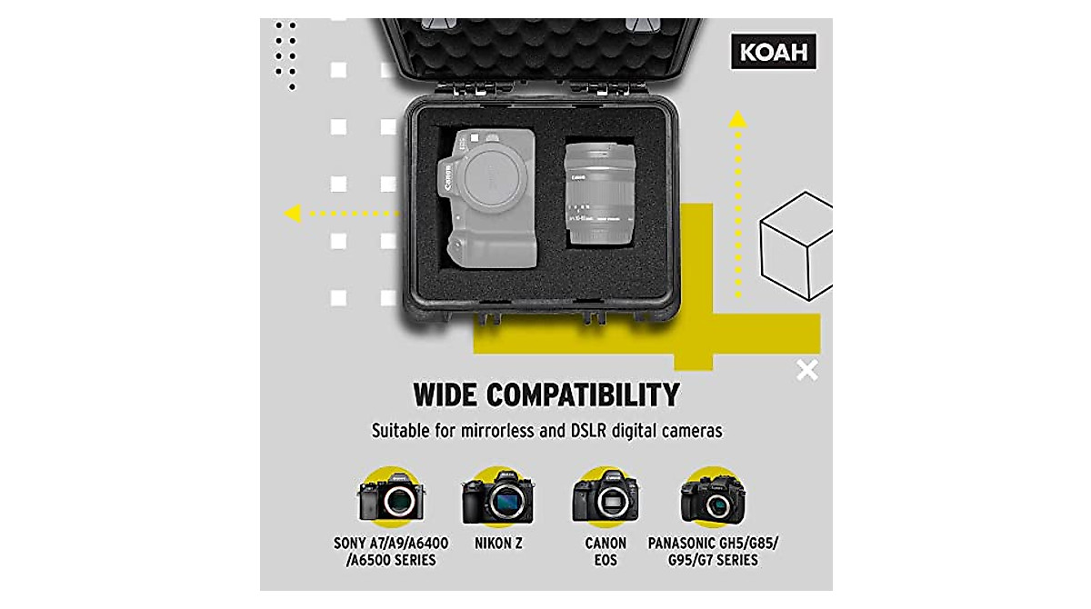 Knox Gear Koah Weatherproof Hard Case - Customizable & Waterproof