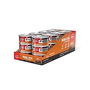 ORIJEN Original Entree in Bone Broth Wet Cat Food, WholePrey Ingredients, 3 oz (Case of 24)