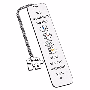 Coworker Gifts Bookmarks for Women Men Employee Appreciation Gifts Christmas Team Gifts Office Staff Thank You Gifts for Boss Leader Colleagues Farewell Going Away Leaving Retirement Birthday Present