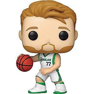 POP NBA: Mavericks - Luka Dončić (City Edition 2021) Funko Vinyl Figure (Bundled with Compatible Box Protector Case)