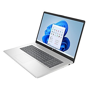 HP 17 Laptop 2024 Newest, 17.3" FHD Display, Intel Core i7-1355U (10 cores), 64GB RAM, 2TB SSD, 1TB HDD, Intel Iris Xe Graphics, Wi-Fi 6, Bluetooth, Numeric Keypad, Windows 11 Pro, with Cleaning Kit