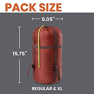 Outdoor Products 40F Rectangular Sleeping Bag with Pillow