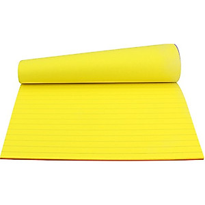 4A Super Sticky,6 x 8 Inches,Extra Bright Color Assorted,Lined,Self-Stick Notes,50 Sheets/Pad,4 Pads/Pack,200 Sheets/Pack,4A 608S-Lx4