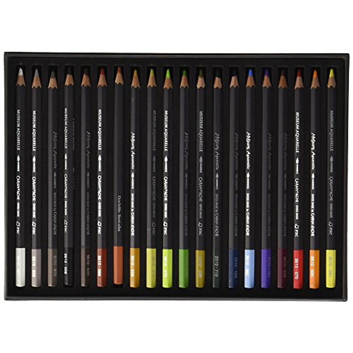 Caran D'ache Museum Aquarelle Pencil Sets Landscape Set of 20 Colours (3510.420)