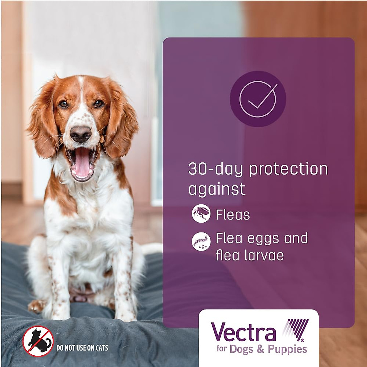 Vectra® for Dogs & Puppies Flea Treatment & Prevention for Extra Small Dogs (2.5 – 10 lbs.) 3-Month Supply