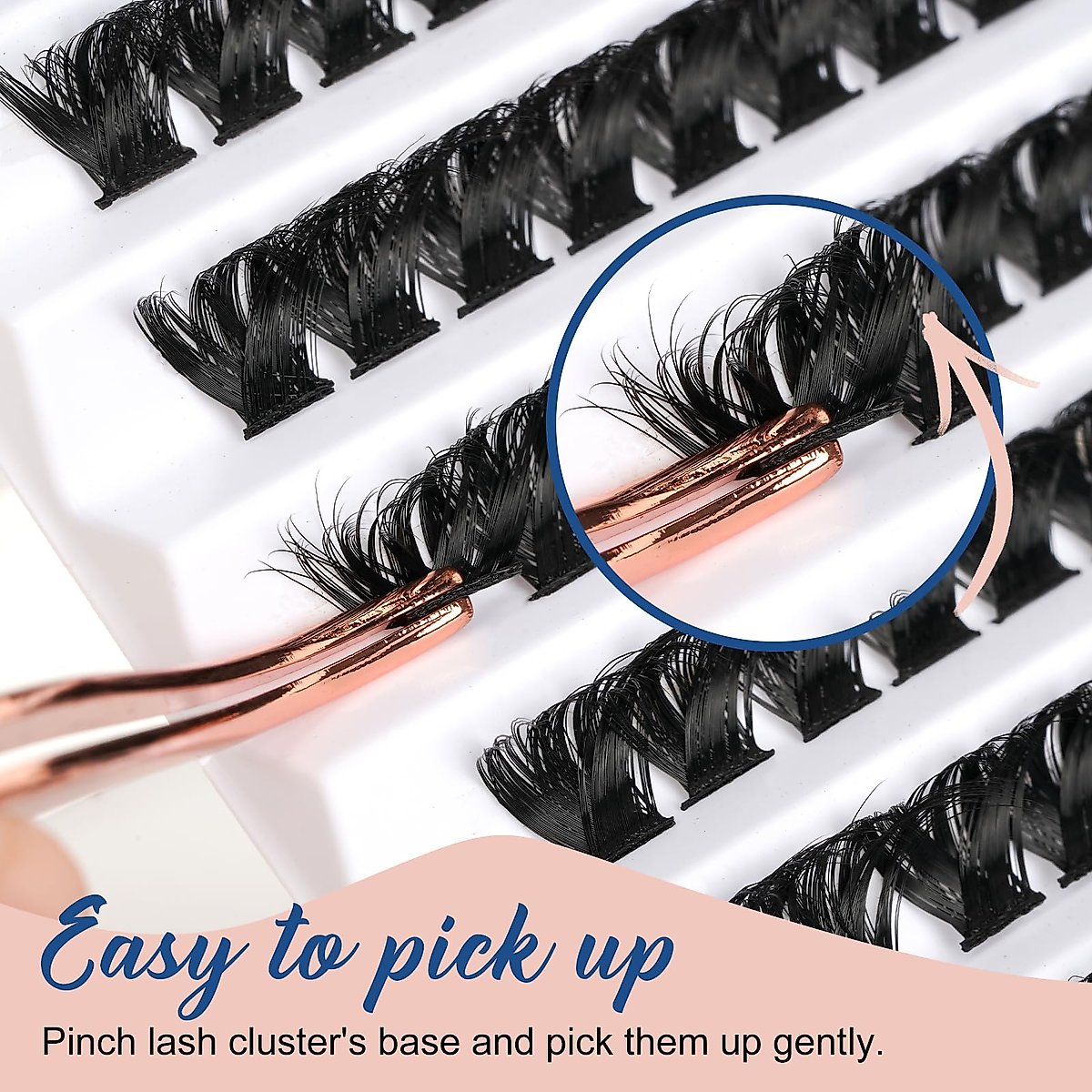 Lash Clusters 144 Pcs, Crislashes Cluster Lashes D Curl 12-18mm Mixed Fluffy Eyelash Clusters Wispy Manga Lashes Look Reusable at Home Lash Extension (Fluffy,D curl 12-18mm)