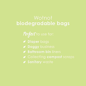 Wotnot - Biodegradable Diaper Bags, 50 Count (Pack of 3)