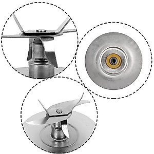 Pro 1200 Blender Blade Stainless Steel Replacement for Oster Pro 1200 Blender Accessory with One Rubber O Ring Gasket for Oster Pro 1200 Blender Replacement Parts