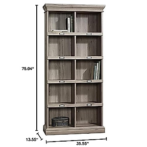 Sauder Barrister Lane Bookcase, Salt Oak finish