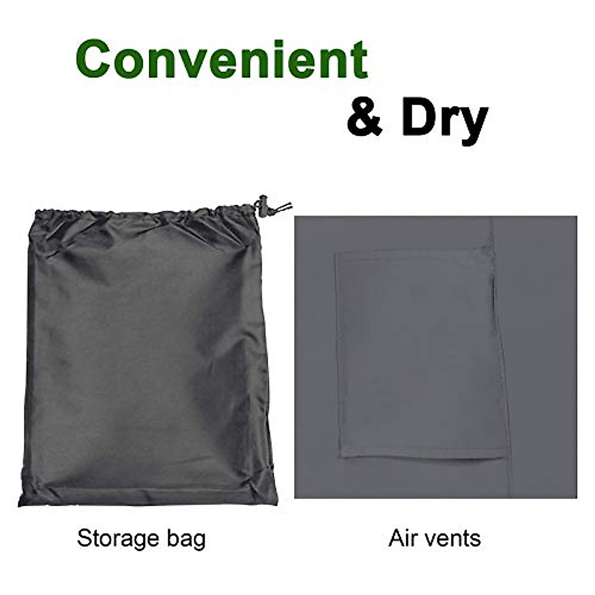 Covolo Fire Pit Cover Round Gas firepit Cover Outdoor Heavy Duty Kettle Cover Fireplace Cover Grill Cover, Durable Water Resistant, Lightweight, Eco-Friendly Furniture Cover 32x14 inch