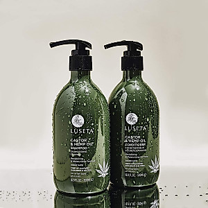Luseta Castor & Hemp Oil Shampoo for Hair Growth, Hair Loss/Repair, Thickens & Enriches Thinning 33.8oz
