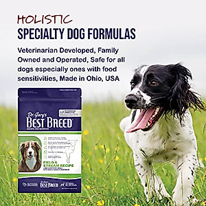 Best Breed Dr. Gary's Field & Stream Recipe, Slow-Cooked in USA, Natural Dry Dog Food for All Breeds and Sizes, 13lbs.