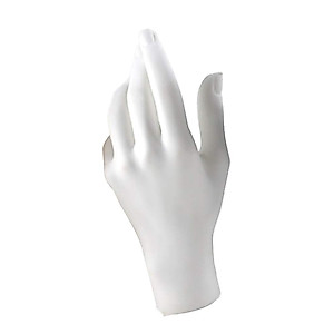 KODORIA Female Hand Mannequin Hand Jewelry Bracelet Ring Gloves Display Organizer Stand - White L
