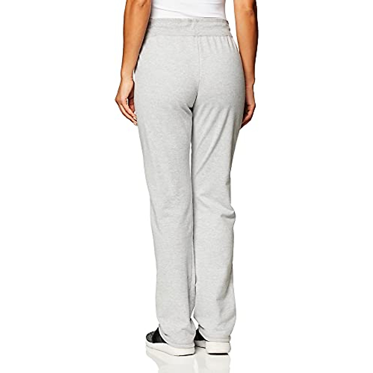 Hanes Women's French Terry Pant, Light Steel, Large
