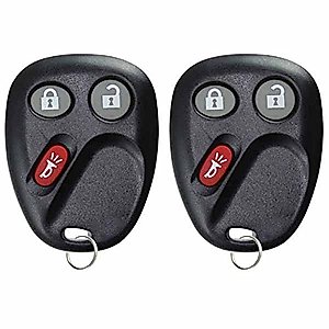 2 KeylessOption Replacement Keyless Entry Remote Control Key Fob for 15051014, 15008008, 15008009, MYT3X6898B