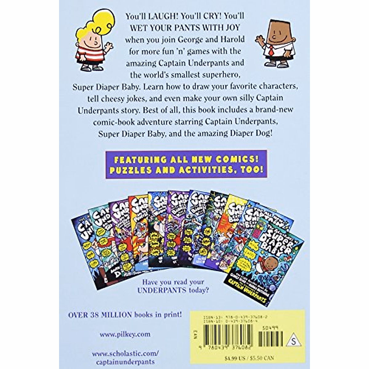 Captain Underpants 10 Books Collection