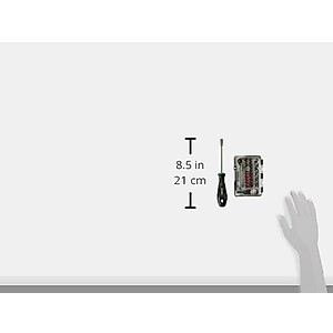 Bosch Home and Garden 2607017331 Bosch 2607017331-Set 27uds atornillar + atornillador Manual