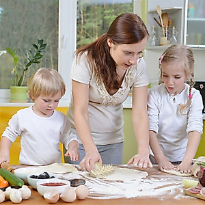 Orblue Dough Docker, Helps Cook Thin Crust Pizza Uniformly & Prevents Dough From Blistering