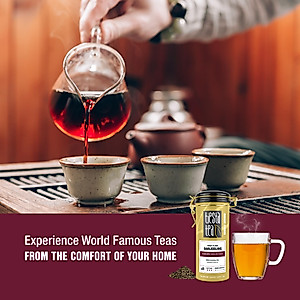 Tiesta Tea - First Flush Darjeeling Black Tea | Loose Leaf | Single Origin Premium Black Tea from India | Pure High-Caffeinated Blend | Makes Hot or Iced & Up to 50 Cups | 4oz Refillable Tin