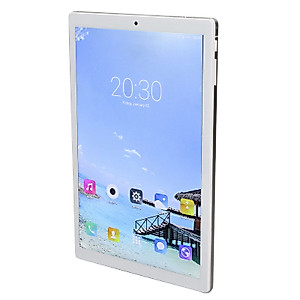 GLOGLOW 10in Tablet, Dual Camera Tablet PC 8 Core CPU for Elderly (US Plug)